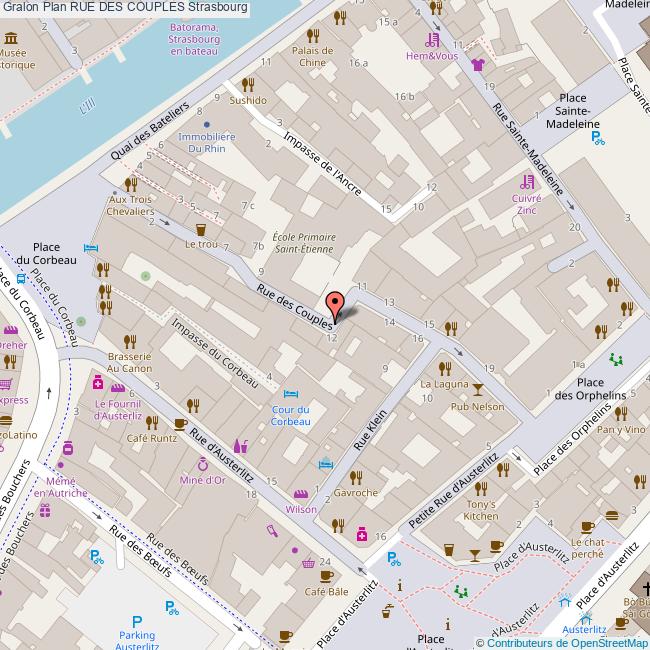 Rue des COUPLES Strasbourg