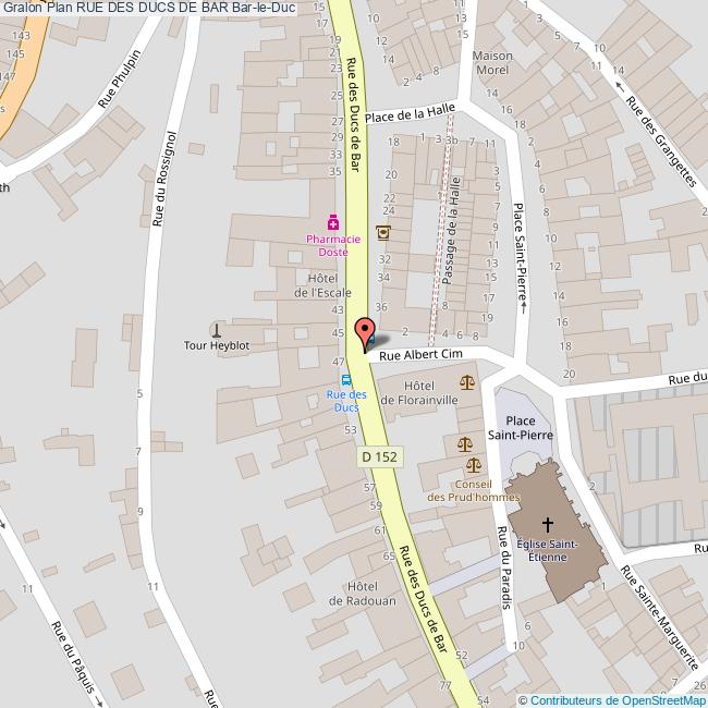 Rue des DUCS DE BAR Bar-le-Duc