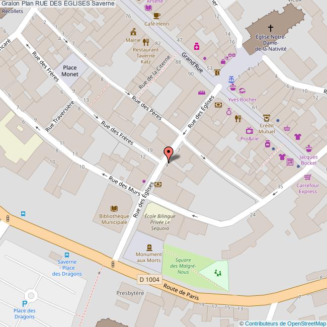 Rue des ÉGLISES Saverne