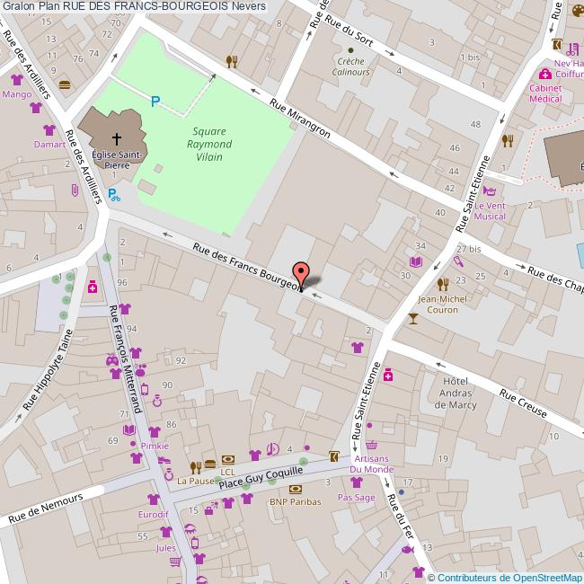 Rue des FRANCS-BOURGEOIS Nevers
