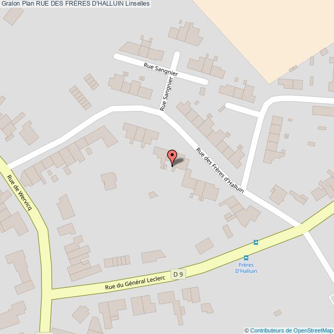 Rue des FRÈRES D'HALLUIN Linselles