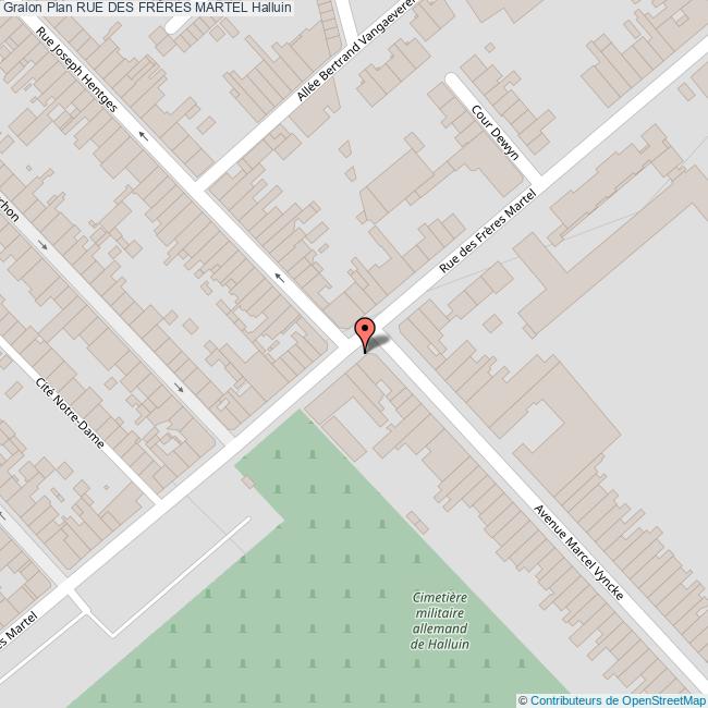 Rue des FRÈRES MARTEL Halluin