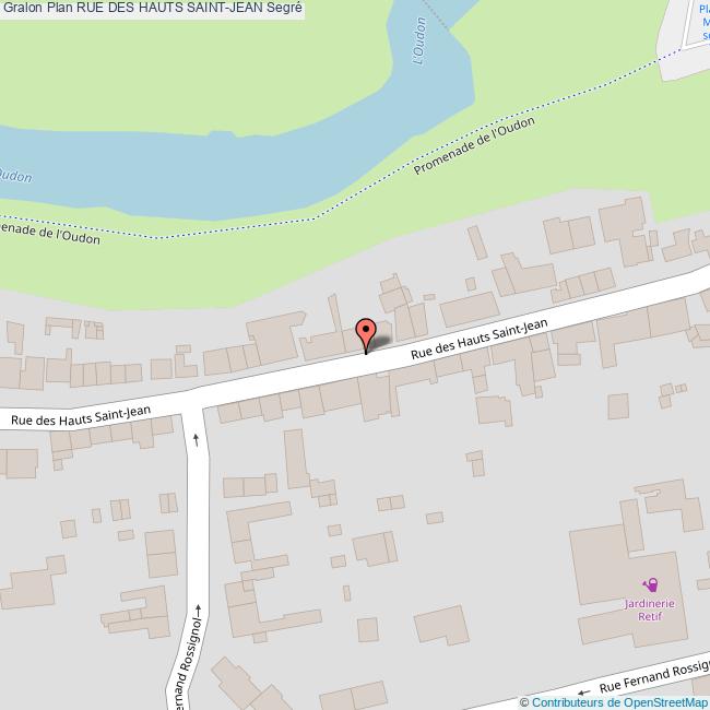 Rue des HAUTS SAINT-JEAN Segré