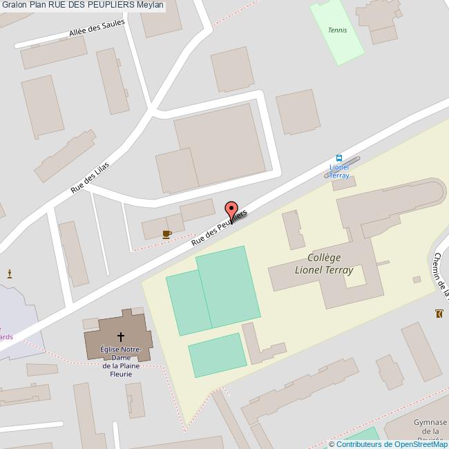 Rue des PEUPLIERS Meylan