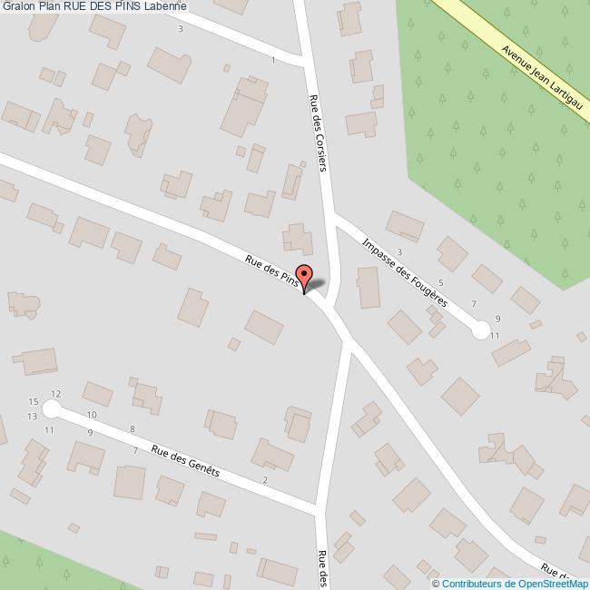 Rue des PINS Labenne