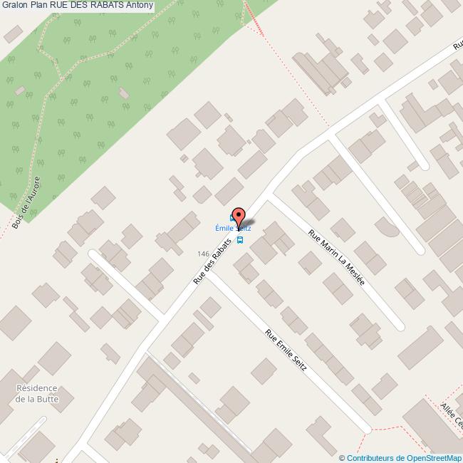 Rue des RABATS Antony