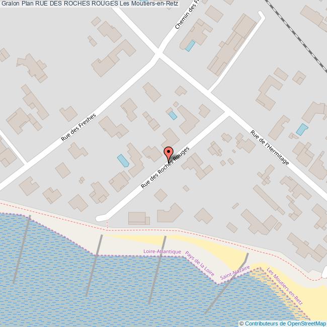 Rue des ROCHES ROUGES Les Moutiers-en-Retz