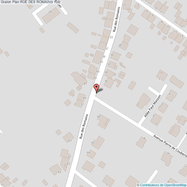 Rue des ROMAINS Yutz