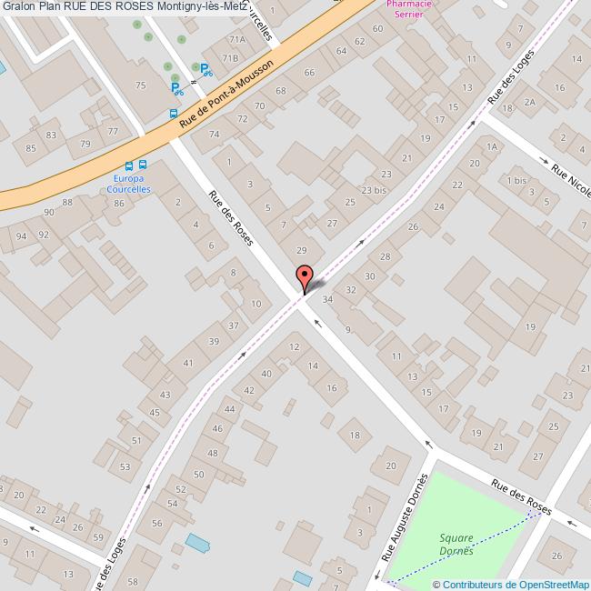Rue des ROSES Montigny-lès-Metz
