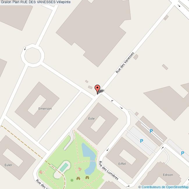 Rue des VANESSES Villepinte