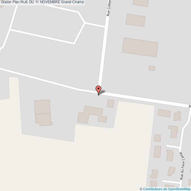 Rue du 11 NOVEMBRE Grand-Champ