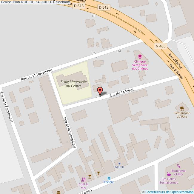 Rue du 14 JUILLET Sochaux