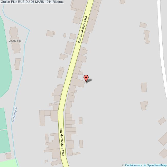 Rue du 26 MARS 1944 Ribérac