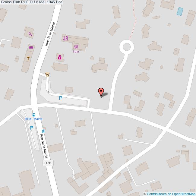 Rue du 8 MAI 1945 Brie