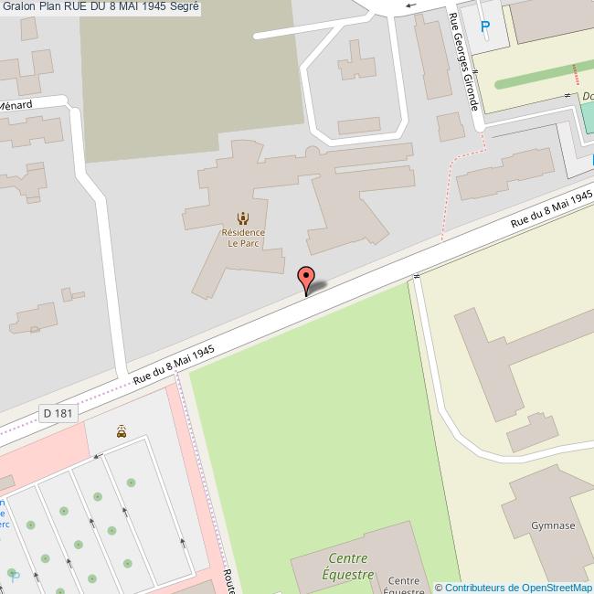 Rue du 8 MAI 1945 Segré