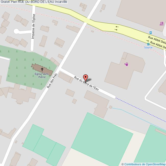 Rue du BORD DE L'EAU Incarville