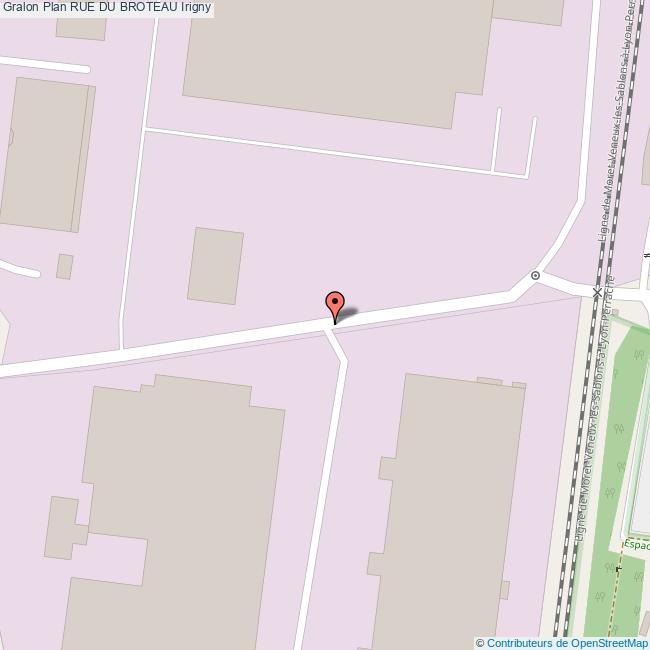 Rue du BROTEAU Irigny