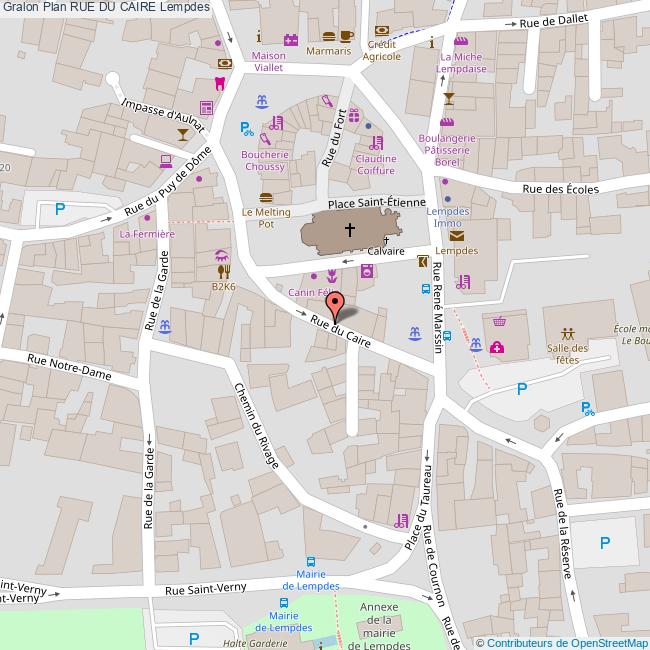 2 Rue Du Caire Paris Map - Map