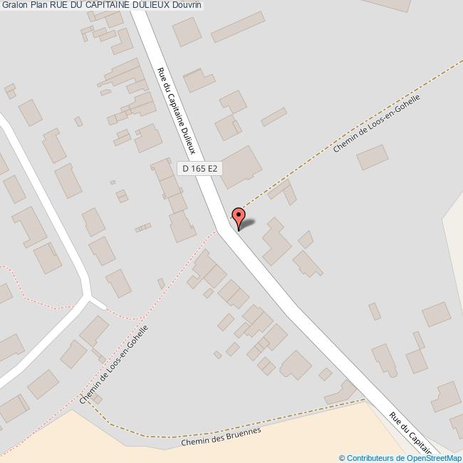 Rue du CAPITAINE DULIEUX Douvrin