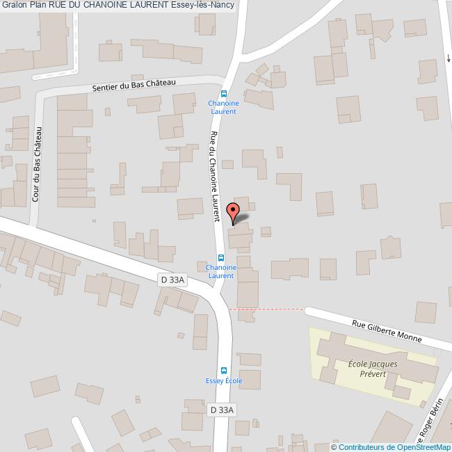 Rue du CHANOINE LAURENT Essey-lès-Nancy