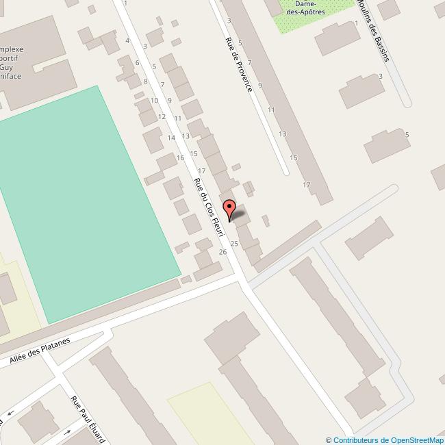 Rue du CLOS-FLEURI Villejuif