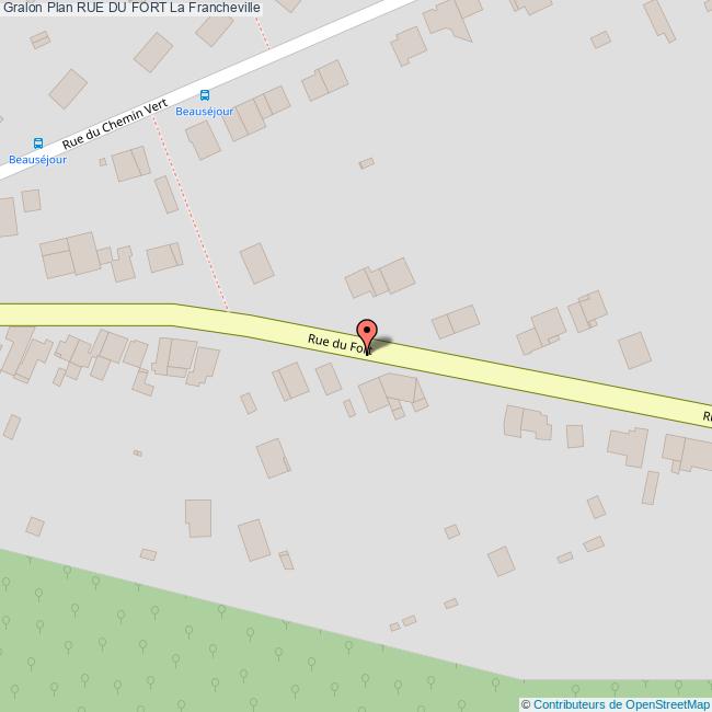 Rue du FORT La Francheville