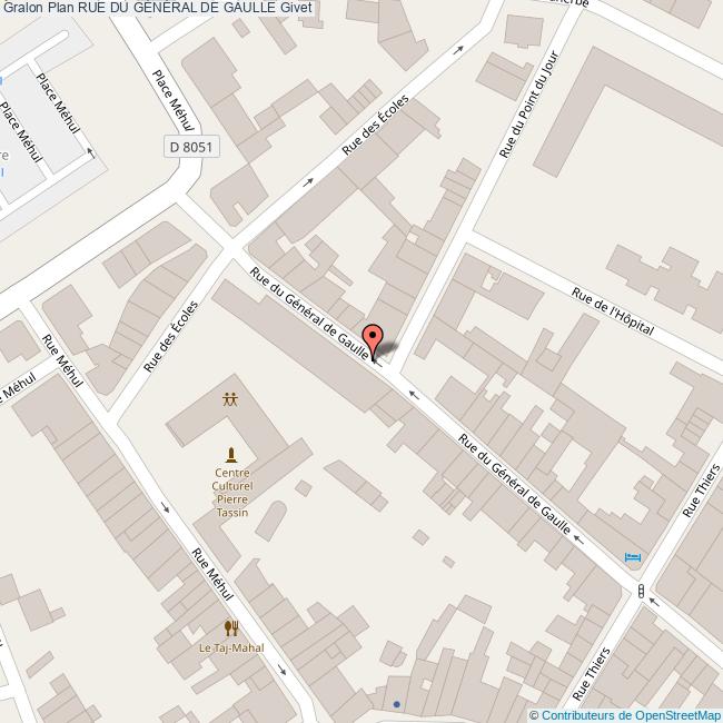 Rue du GÉNÉRAL DE GAULLE Givet