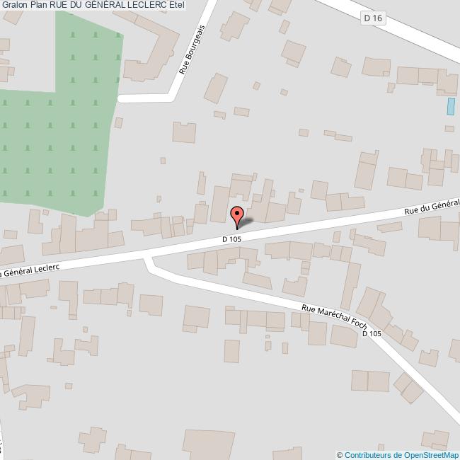 Rue du GÉNÉRAL LECLERC Etel