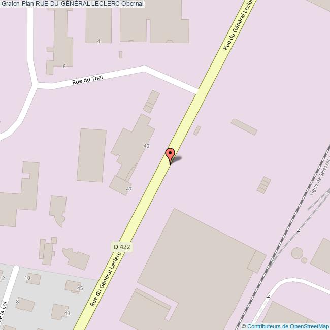 Rue du GÉNÉRAL LECLERC Obernai