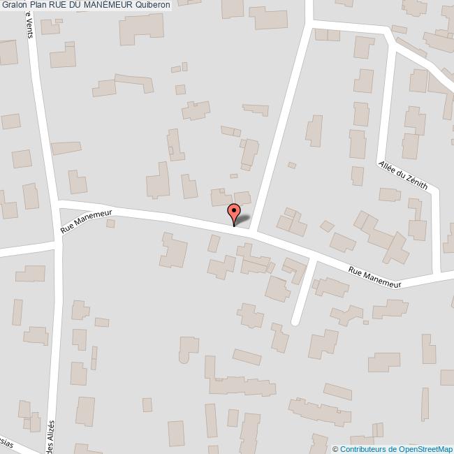 Rue du MANÉMEUR Quiberon