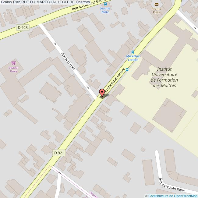Rue du MARÉCHAL LECLERC Chartres