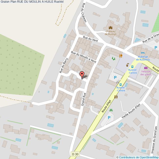 Rue du MOULIN À HUILE Rustrel