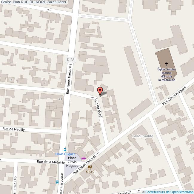 Rue du NORD Saint-Denis