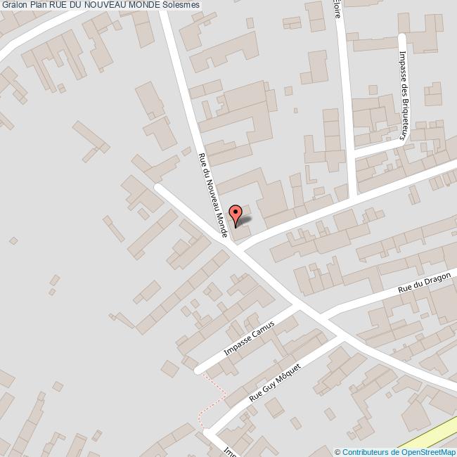 Rue du NOUVEAU MONDE Solesmes