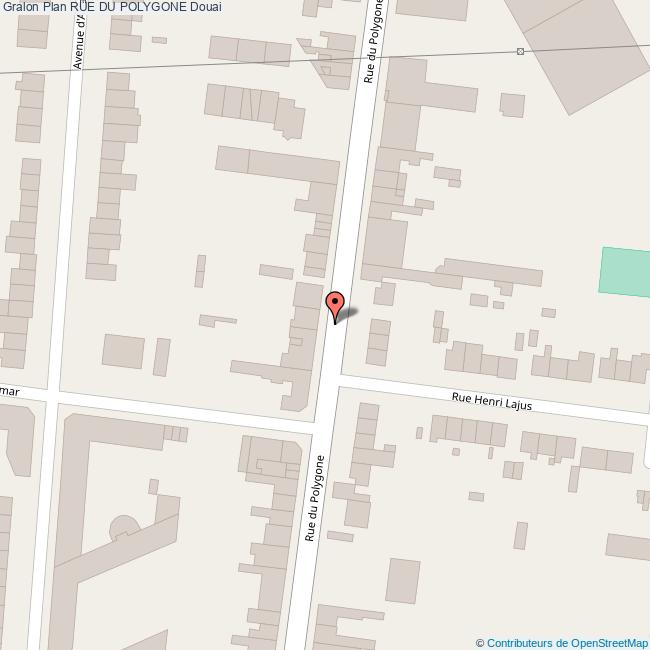 Rue du POLYGONE Douai