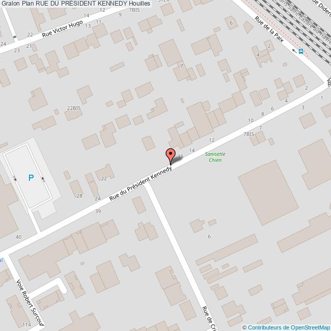 Rue du PRÉSIDENT KENNEDY Houilles