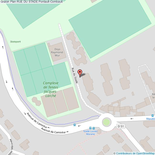 Rue du STADE Pontault-Combault