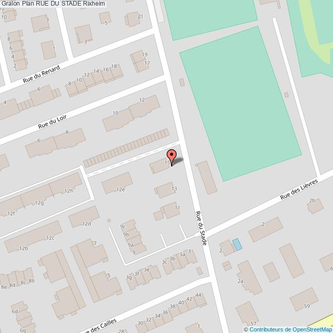 Rue du STADE Rixheim