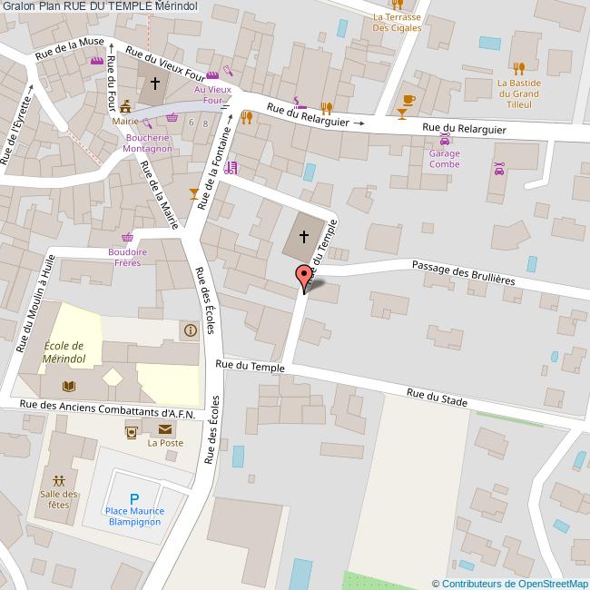 Rue du TEMPLE Mérindol