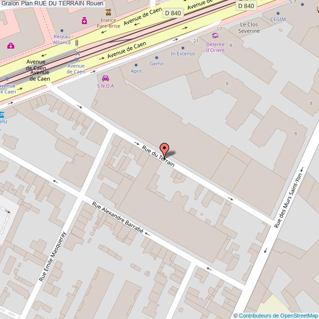 Rue du TERRAIN Rouen