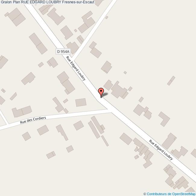 Rue EDGARD LOUBRY Fresnes-sur-Escaut