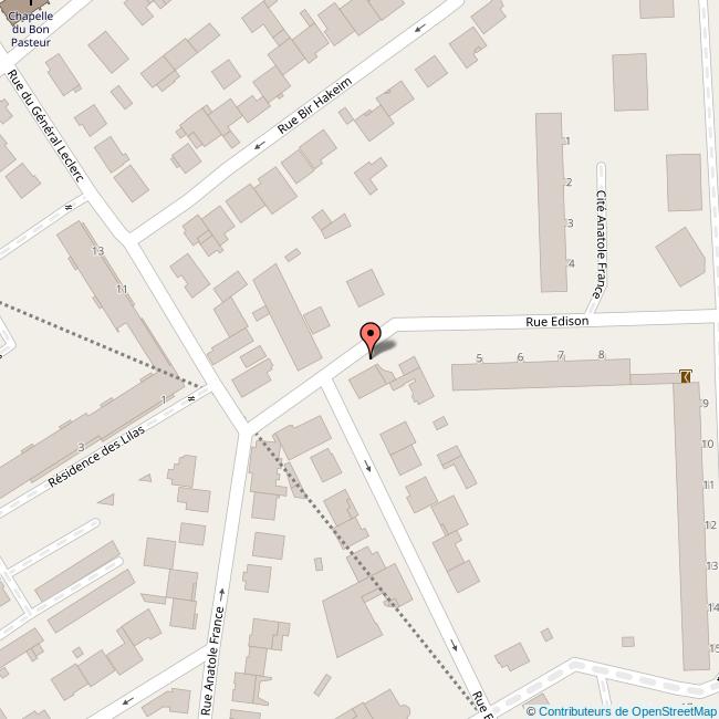 Rue EDISON Chevilly-Larue