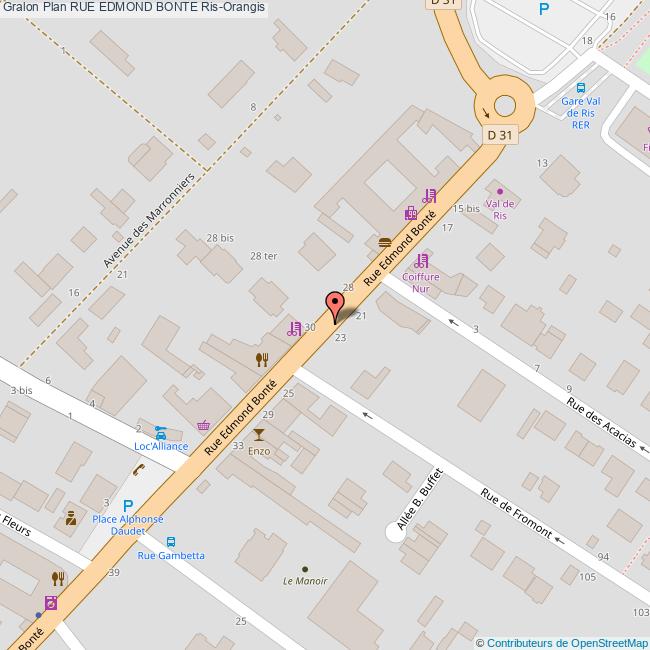 Rue EDMOND BONTE Ris-Orangis