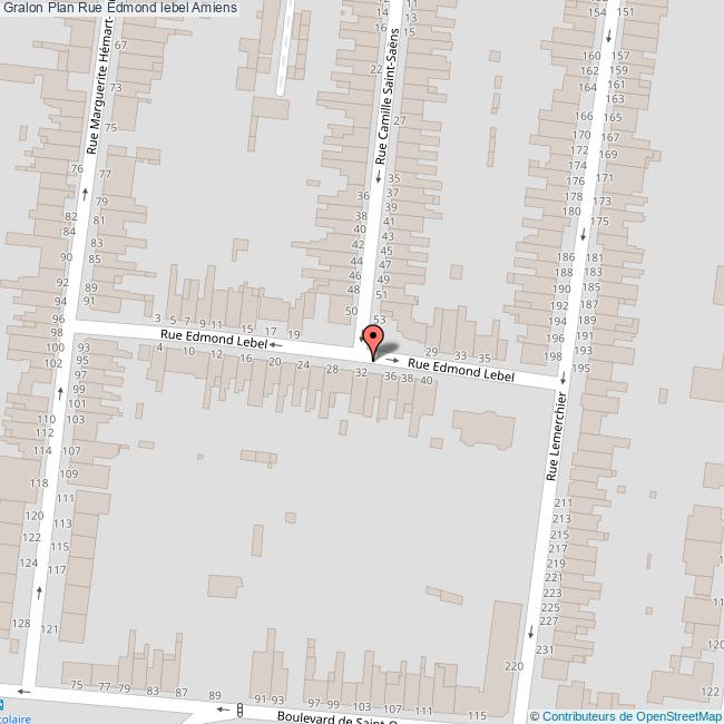 Rue Edmond lebel Amiens