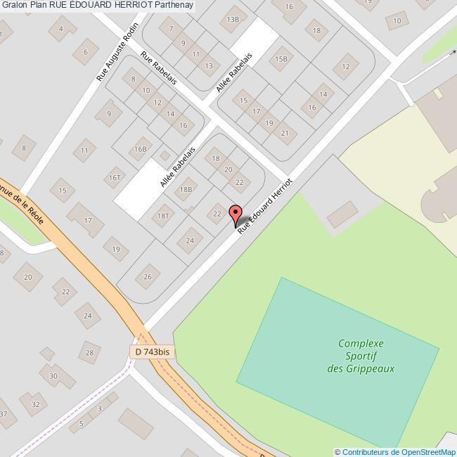 Rue ÉDOUARD HERRIOT Parthenay