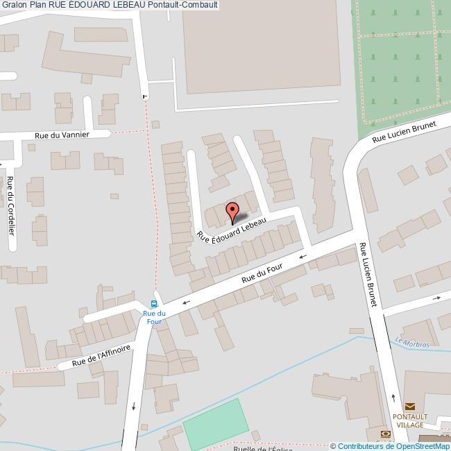 Rue ÉDOUARD LEBEAU Pontault-Combault
