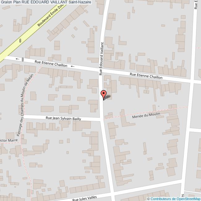 Rue ÉDOUARD VAILLANT Saint-Nazaire
