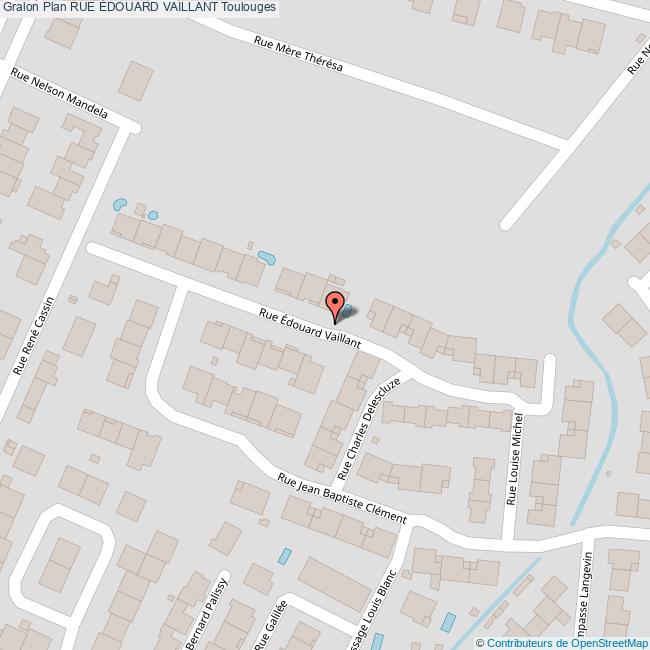 Rue ÉDOUARD VAILLANT Toulouges