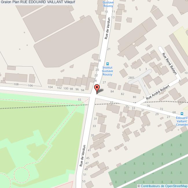 Rue ÉDOUARD VAILLANT Villejuif