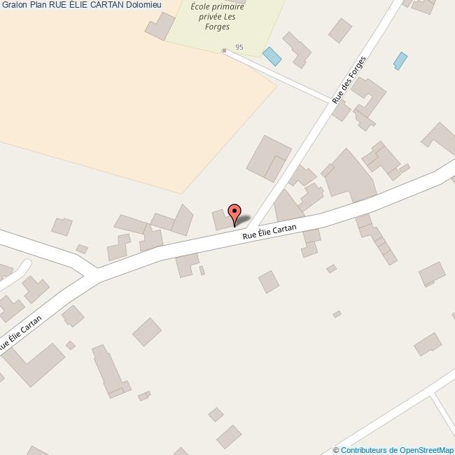 Rue ÉLIE CARTAN Dolomieu